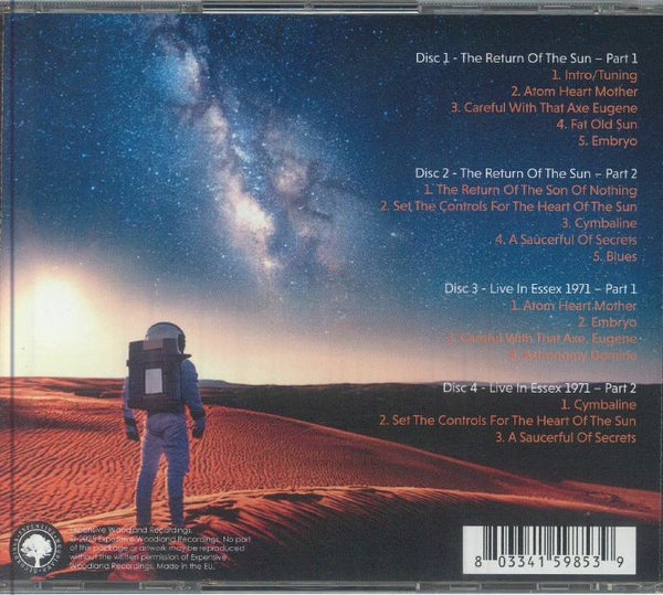 Pink Floyd - The Sun Returns [4CD] Limited Edition Set (import) – Hot Tracks