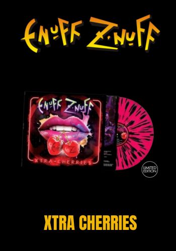 Enuff Z'nuff - Xtra Cherries [LP] Limited Black & Pink Splatter Colore ...