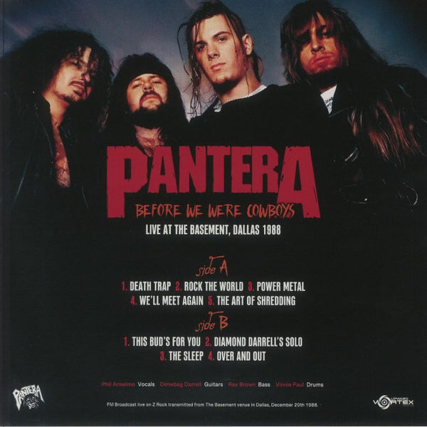 Pantera - Before We Were Cowboys [LP] Limited vinyl (import) – Hot Tracks