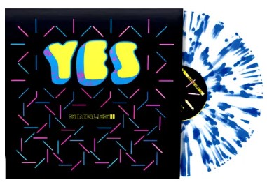 Yes - Yessingles 2 [LP] Limited Blue & White Splatter Colored Vinyl ...